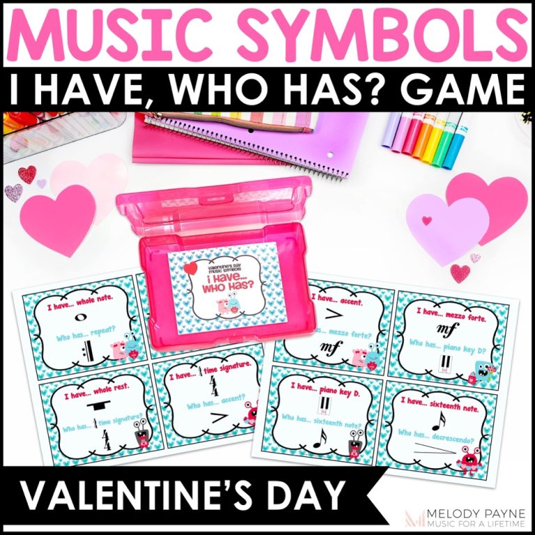 I Have, Who Has? Bundle of 10 Printable Music Games for Piano Lessons ...