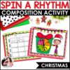 Christmas Composing Guided Music Composition Activity and Worksheets ...