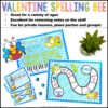 Valentine's Day Music Spelling Bee Game for Piano Lessons - Treble ...