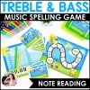 Treble & Bass Clef Note Naming Valentine Music BOOM™ Cards for Piano ...