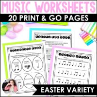 Valentine's Day Music Worksheets - Notes, Music Symbols, Rhythms ...