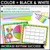 Spring Rhythm Composing Activity Music Worksheets - Spin A Rhythm ...