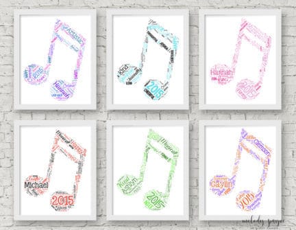 Create Quick & Easy Word Art Gifts for Your Piano Students - Melody ...
