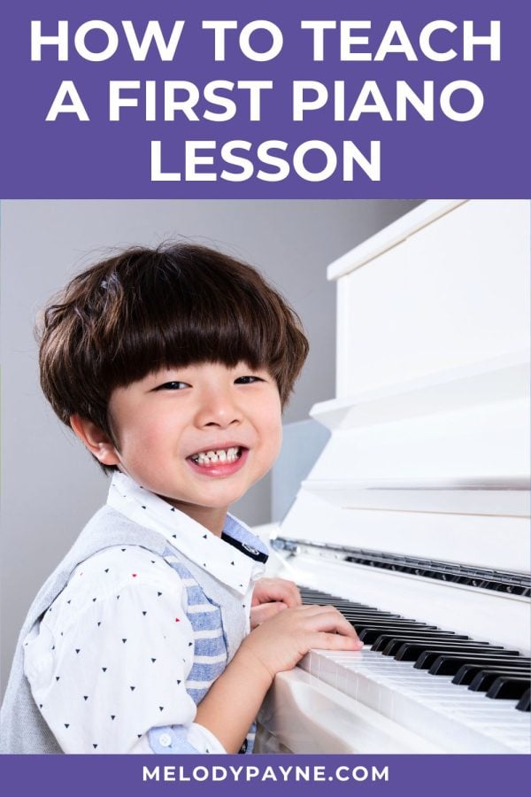9 Must-Haves for a Successful First Piano Lesson - Melody Payne - Music ...