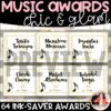24 Printable Editable Music Awards Certificates for Piano Recitals and ...