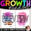 36 Growth Mindset Posters - Rainbow Watercolor Classroom Decor in Print ...