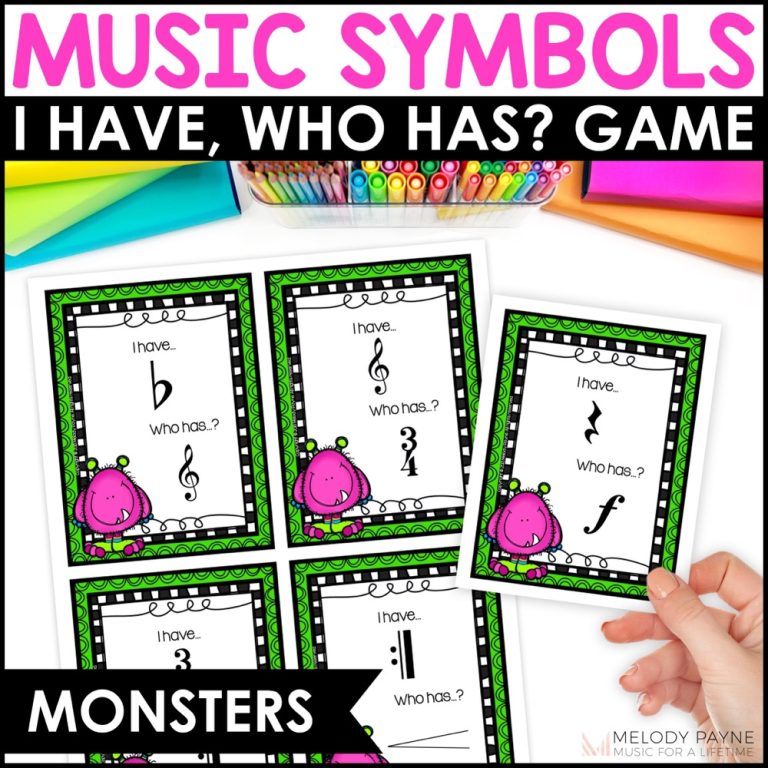 I Have, Who Has? Bundle of 10 Printable Music Games for Piano Lessons ...