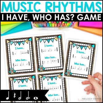 I Have, Who Has? Bundle of 10 Printable Music Games for Piano Lessons ...
