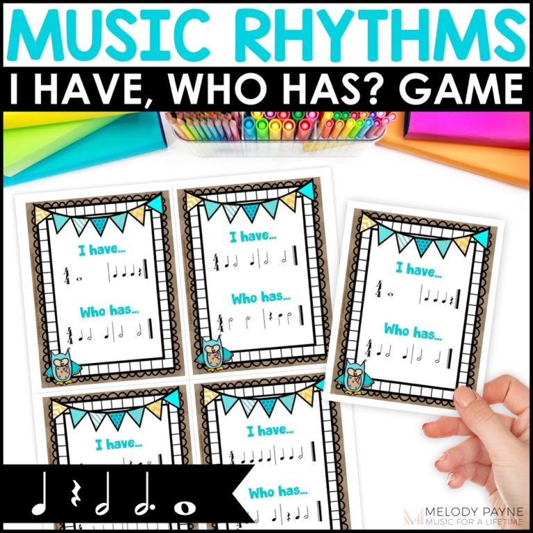 I Have, Who Has? Bundle of 10 Printable Music Games for Piano Lessons ...