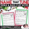 Music Coloring Pages and Christmas Music Worksheets BUNDLE - Piano ...