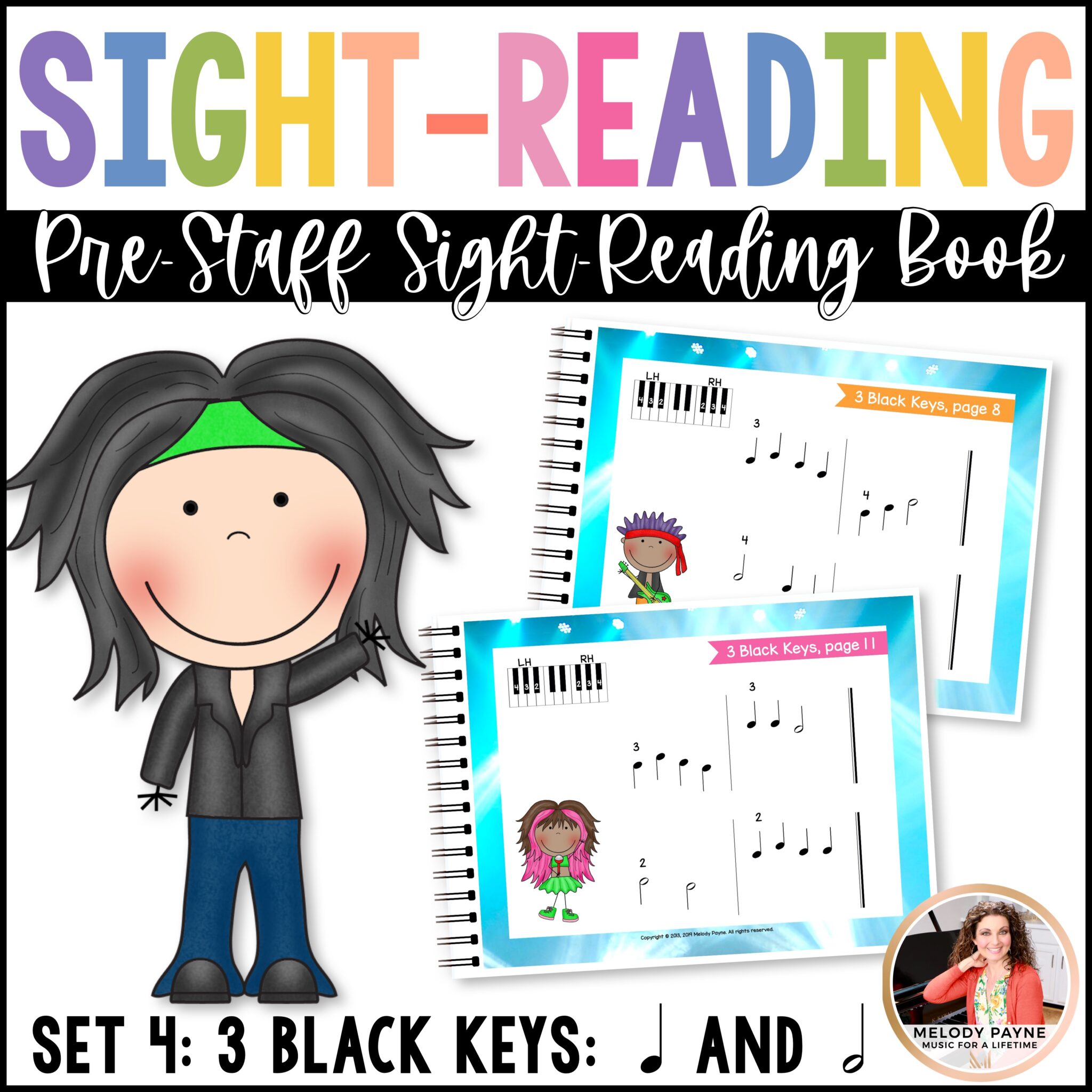 Bundle of 5 Sight-Reading Games Plus Ear Training - Feed the Music ...