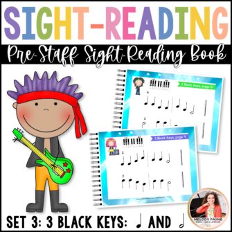 Sight-Reading Games for Piano - Feed the Nutcracker Pre-Staff to ...