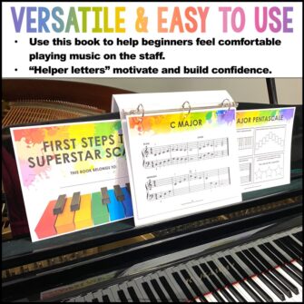 First Steps to Superstar Scales Piano Technique Book for Beginners - Pentascales, Arpeggios ...