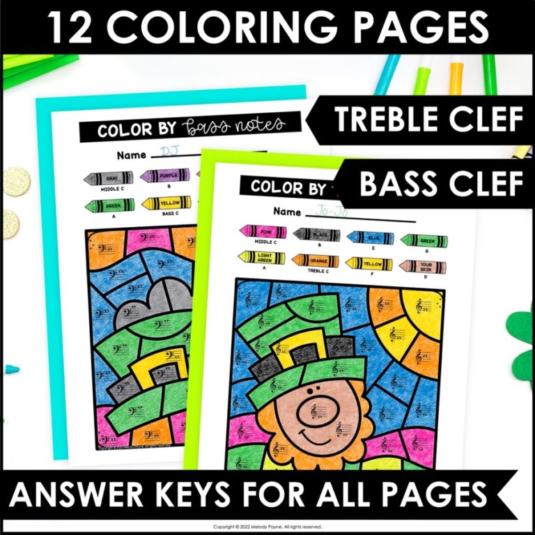 Christmas Music Worksheets BUNDLE for Piano Lessons & Music Class ...