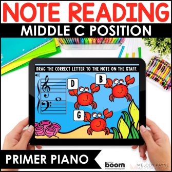 Note Reading Music BOOM™ Cards - Middle C Position Notes on the Grand ...
