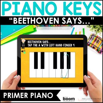 Piano Keyboard Music Worksheets & Activities - Halloween Piano Keys Are ...
