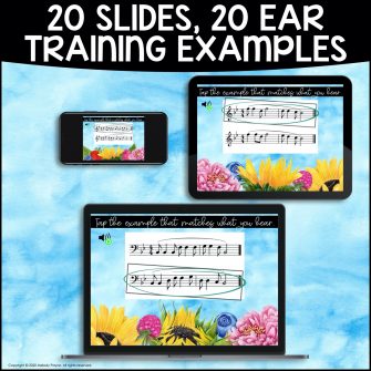 Ear Training Music BOOM™ Cards for Piano Lessons - Aural Skills Ties ...