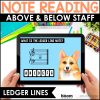 Music BOOM™ Cards - Notes Up to 3 Ledger Lines Above and Below the ...