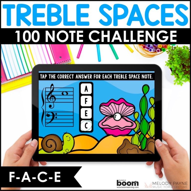 Music BOOM™ Cards for Piano - Line Notes and Space Notes on the Grand ...