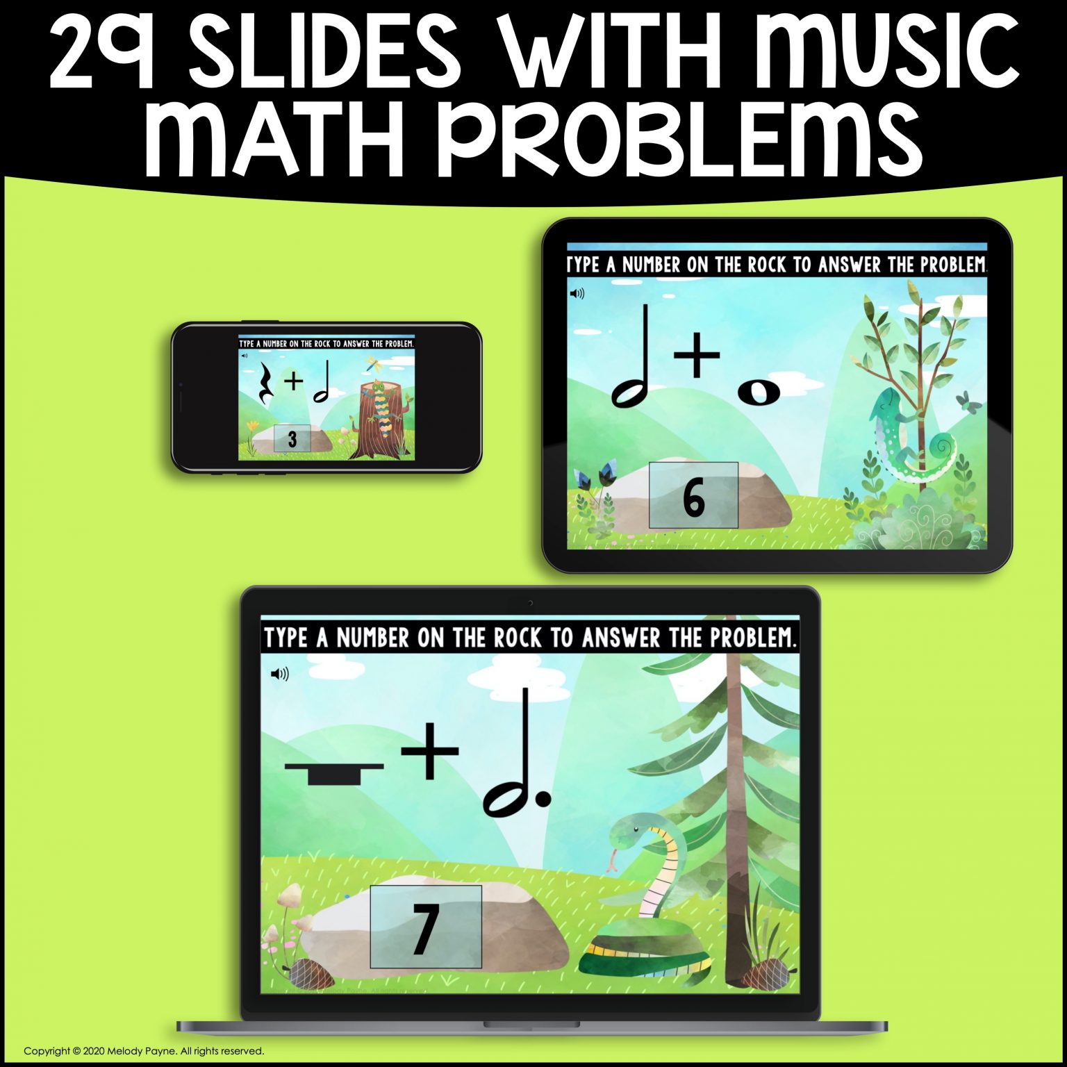 Music Math Addition BOOM™ Cards for Piano Lessons - Adding Note and ...