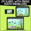 Music Math Addition BOOM™ Cards for Piano Lessons - Adding Note and ...