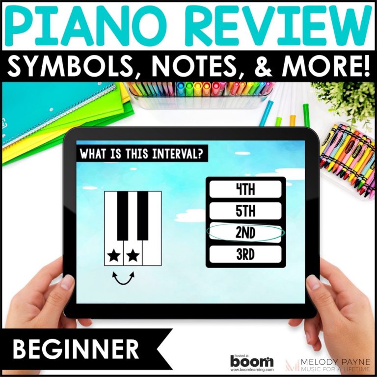 Beginning Piano Boom™ Cards - Music Symbols, Rhythm, Dynamics, Piano ...