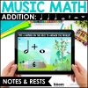 Music Math Addition BOOM™ Cards for Piano Lessons - Adding Note and ...