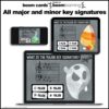 Halloween Music BOOM™ Cards - Grand Staff Major & Minor Key Signatures ...
