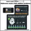 Halloween Music BOOM™ Cards - Grand Staff Major & Minor Key Signatures ...