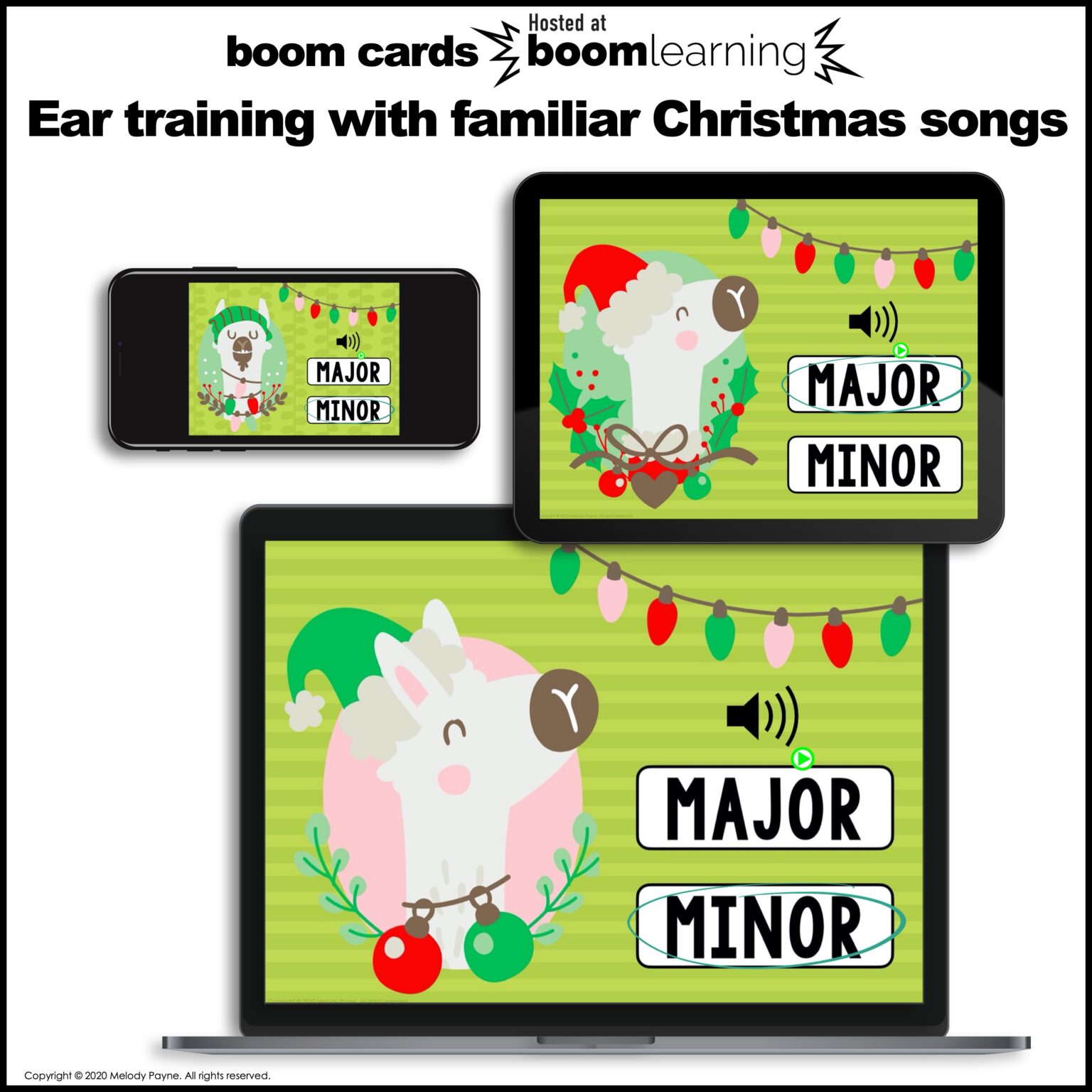 Music BOOM™ Cards - Minor Chords - Root, 1st, 2nd Inversions on the ...