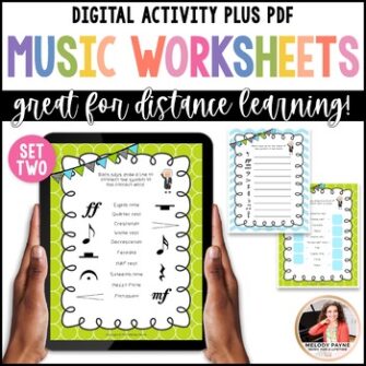 Music Review Worksheets: Bach to the Basics 2 - Melody Payne - Music ...