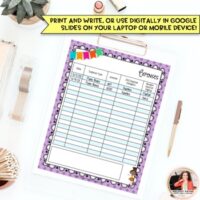 Colorful Piano Teacher Survival Kit: Printable, Digital, Google Drive ...