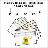 Feed the Music Monster Printable Sight-Reading and Ear Training Game ...