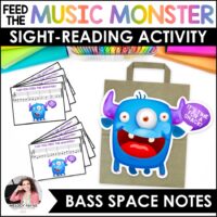 Nutcracker Note Reading Game - Treble & Bass Clef Music Spelling Bee ...