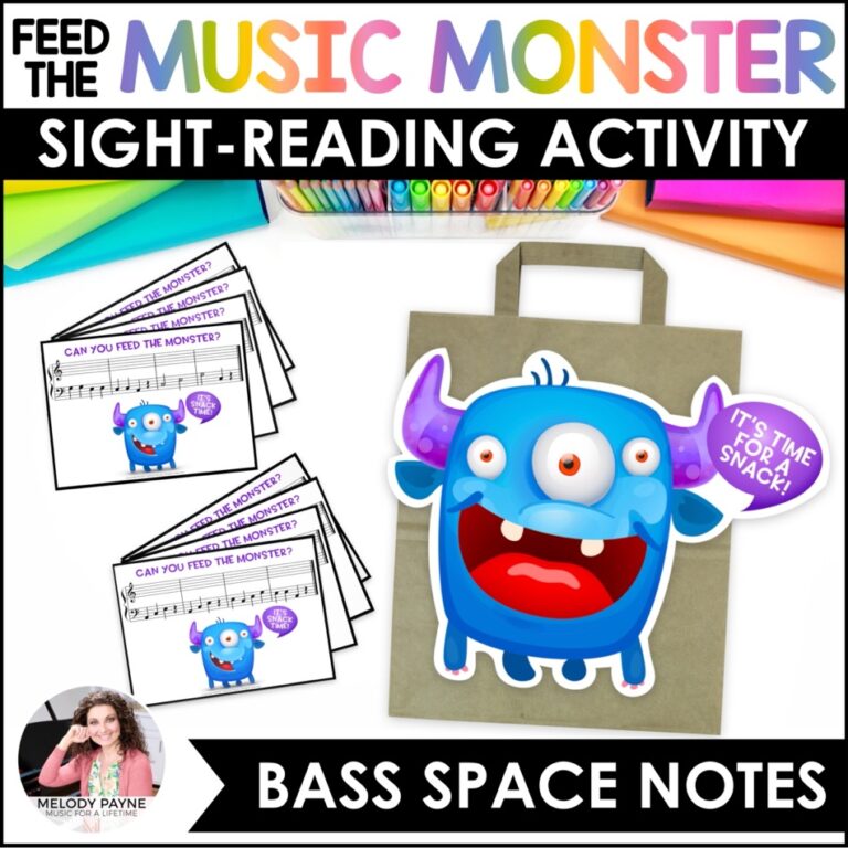 Nutcracker Note Reading Game - Treble & Bass Clef Music Spelling Bee ...