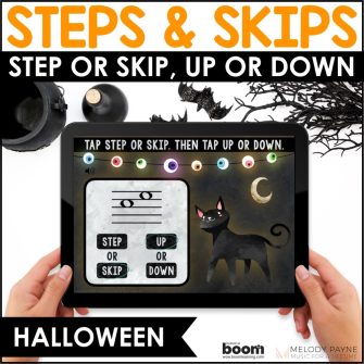 Halloween Music BOOM™ Cards - Grand Staff Major & Minor Key Signatures ...