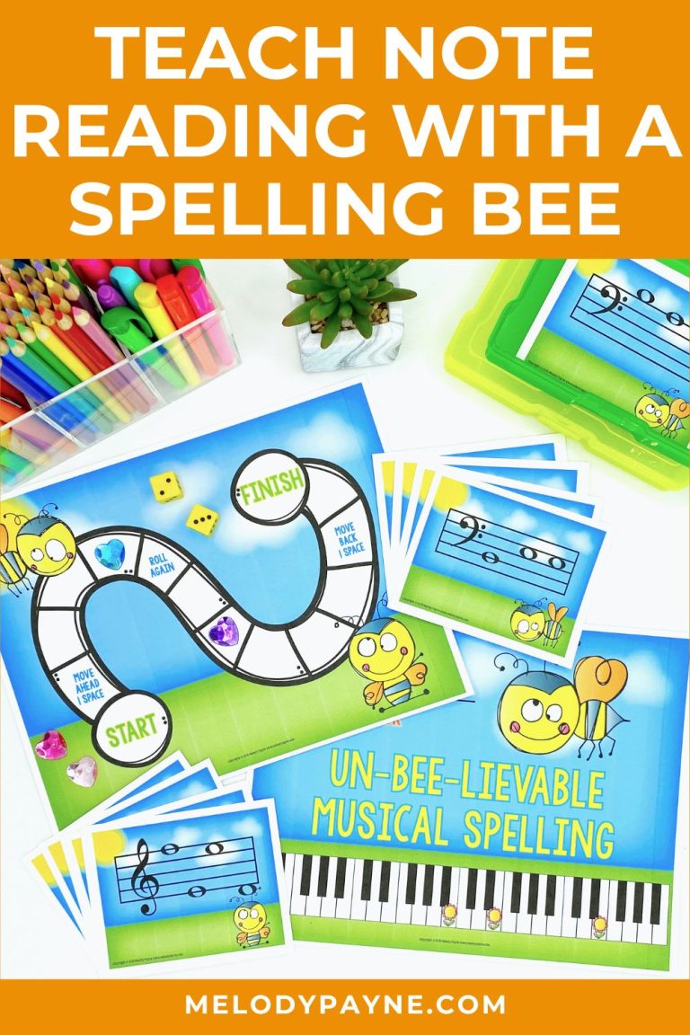 Ten Tips for Using the Springtime Musical Spelling Bee Game at Piano ...
