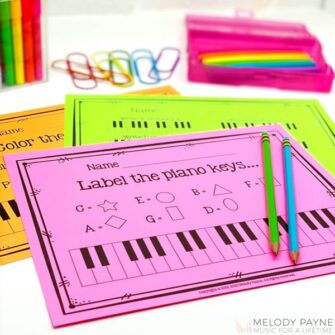 Piano Keys Are a Breeze! 11 Introductory Piano Key Recognition ...