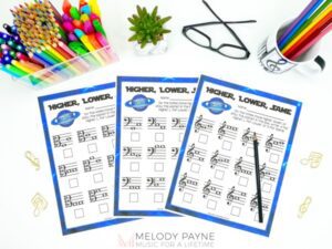 5 Ways Staff Wars Beginner Theory Worksheets Benefit Your Piano Studio ...