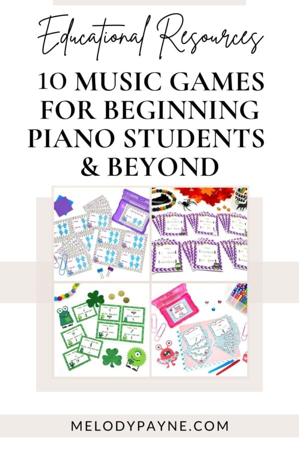 Bundle of 10 Exciting Music Card Games for Beginning Students and ...