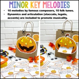 Halloween Music Game: Feed the Pumpkin Sight-Reading in Middle C ...