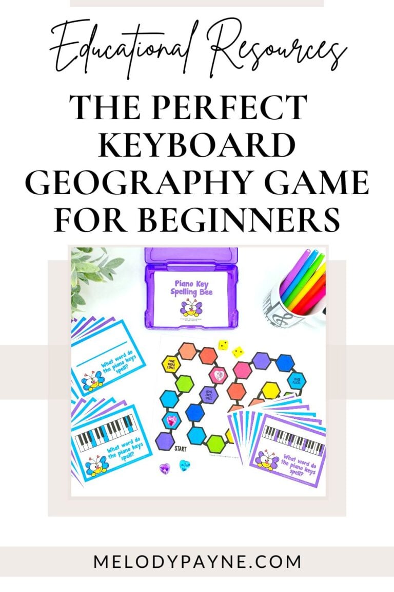 The Perfect Keyboard Geography Game for Beginner Piano Lessons - Melody ...