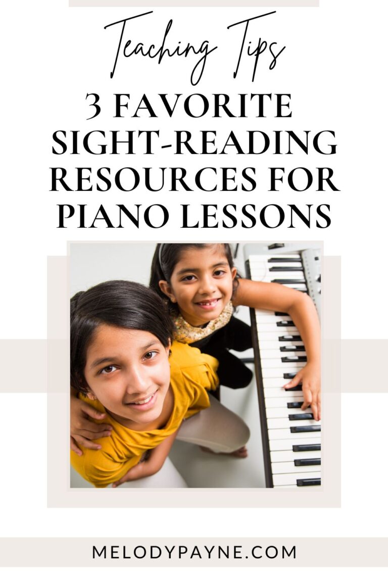 My 3 Favorite Piano Sight-Reading Resources to Use in Piano Lessons ...