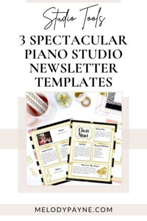 3 Spectacular Piano Newsletter Templates That Will Set Your Studio ...