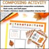 Autumn Composing Guided Music Composition Activity and Worksheets for ...