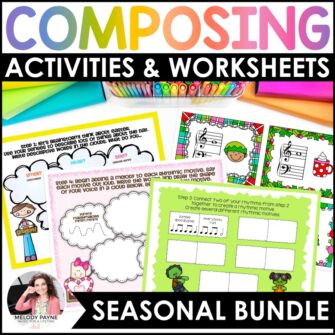 Guided Music Composition Activity for Elementary Students - S'mores ...