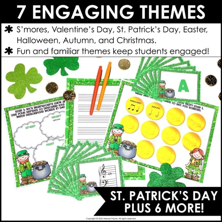 Christmas Composing Guided Music Composition Activity and Worksheets ...