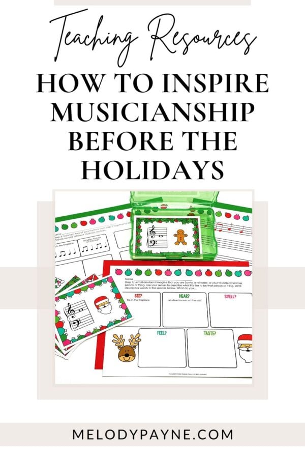 1 Christmas Composing Activity that Inspires Musicianship Before the ...