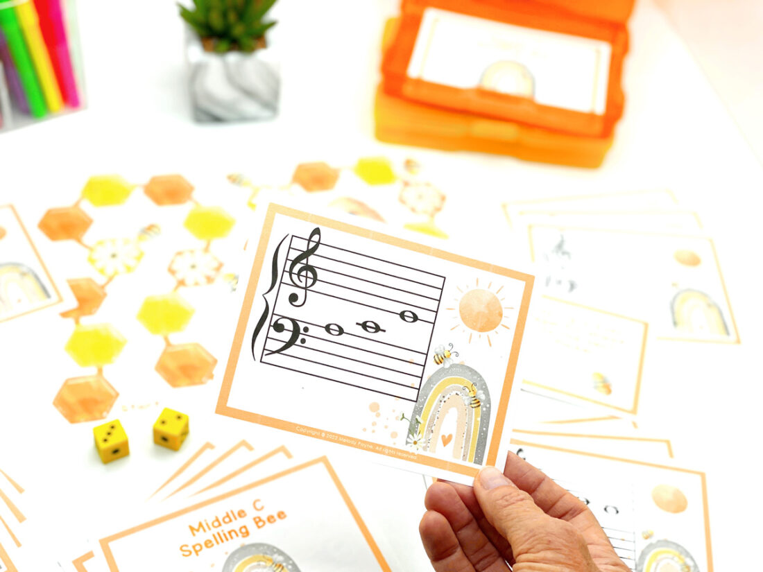 The Perfect Middle C Note Reading Game for Beginning Piano Students ...