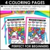 Music Coloring Pages for Beginning Piano Keys, Fingers, Notes, Symbols ...